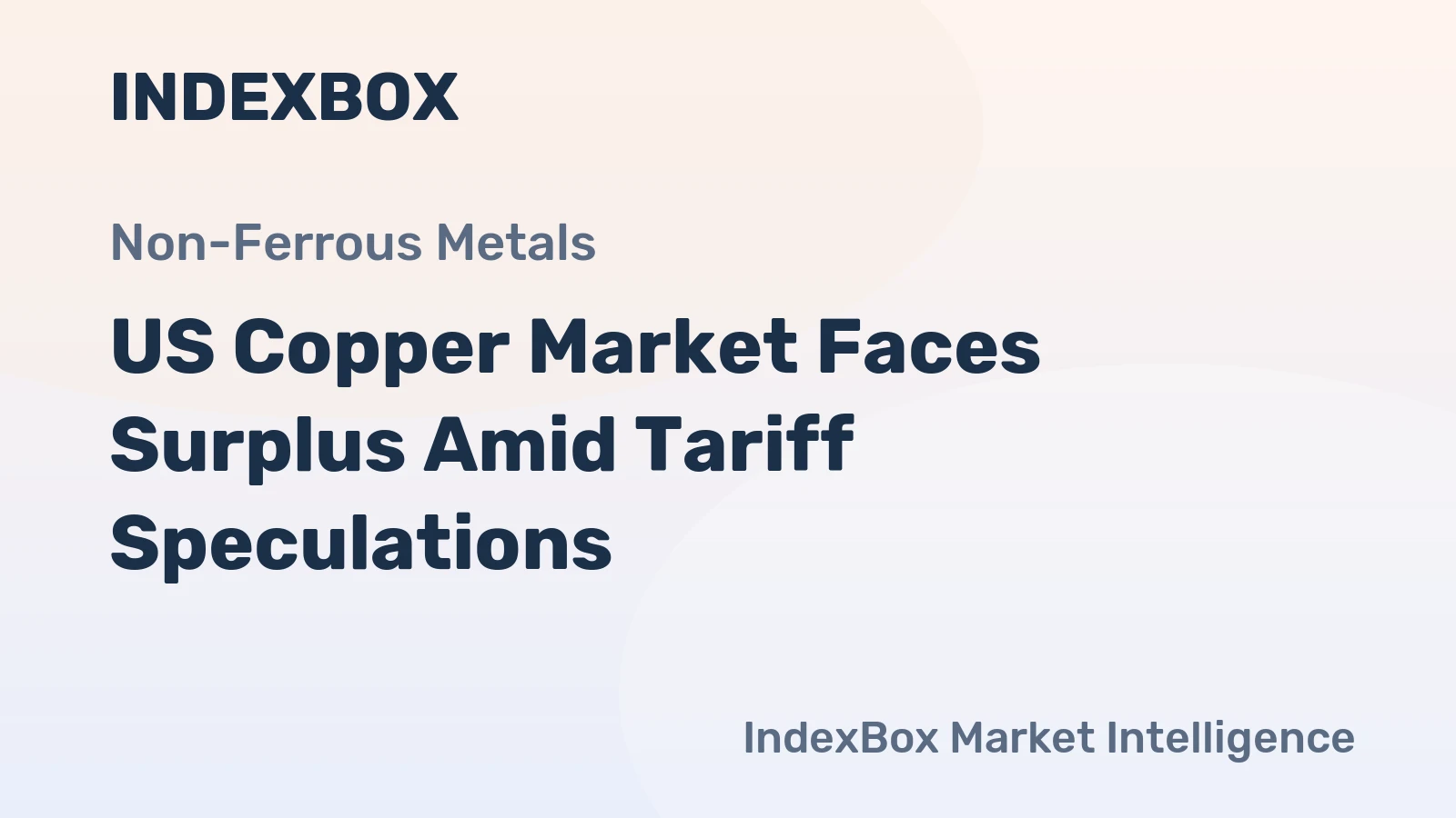 US Copper Market Faces Surplus Amid Tariff Speculations