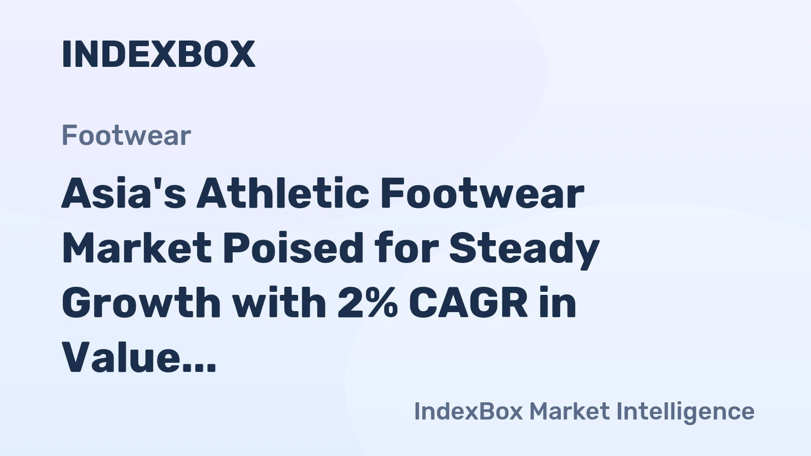 Asia's Athletic Footwear Market Poised for Steady Growth with 2% CAGR in Value Through 2035