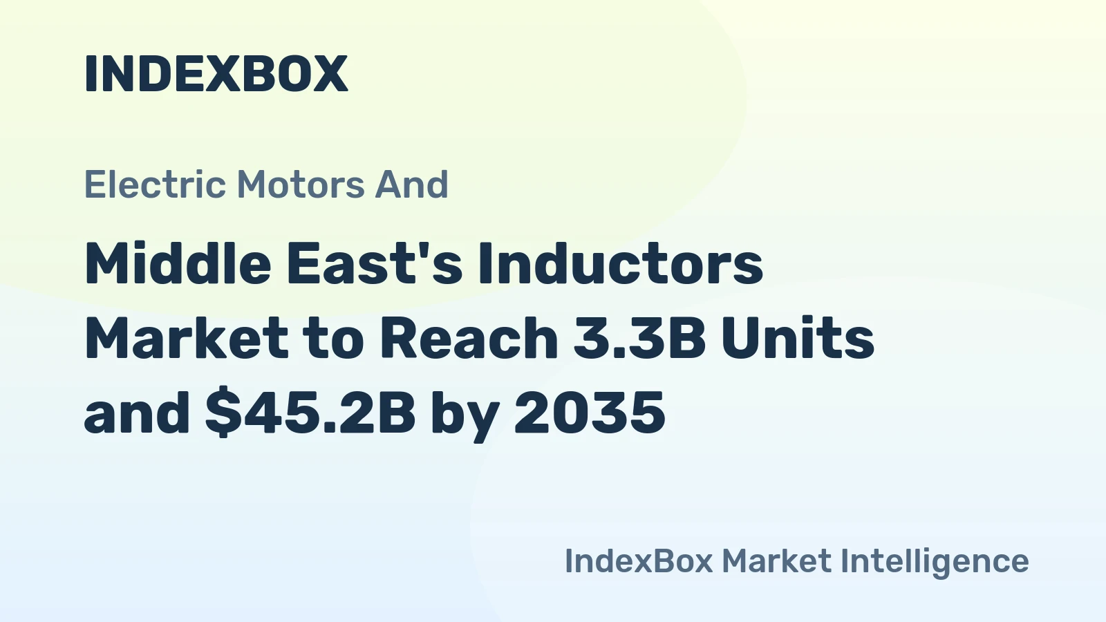 Middle East's Inductors Market to Reach 3.3B Units and $45.2B by 2035