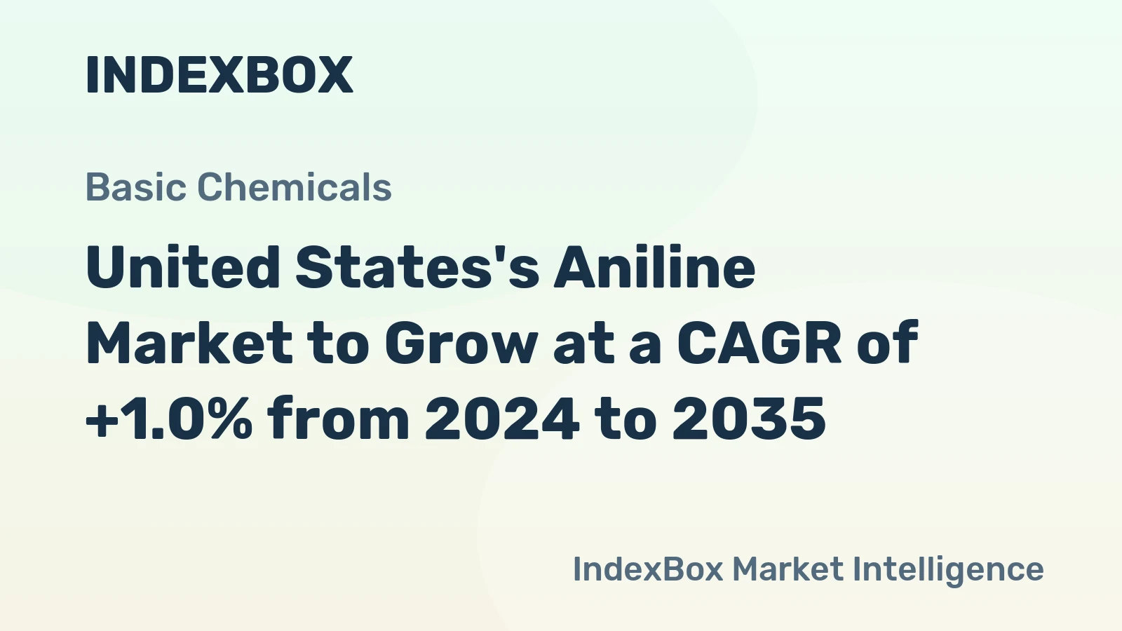 United States's Aniline Market to Grow at a CAGR of +1.0% from 2024 to 2035