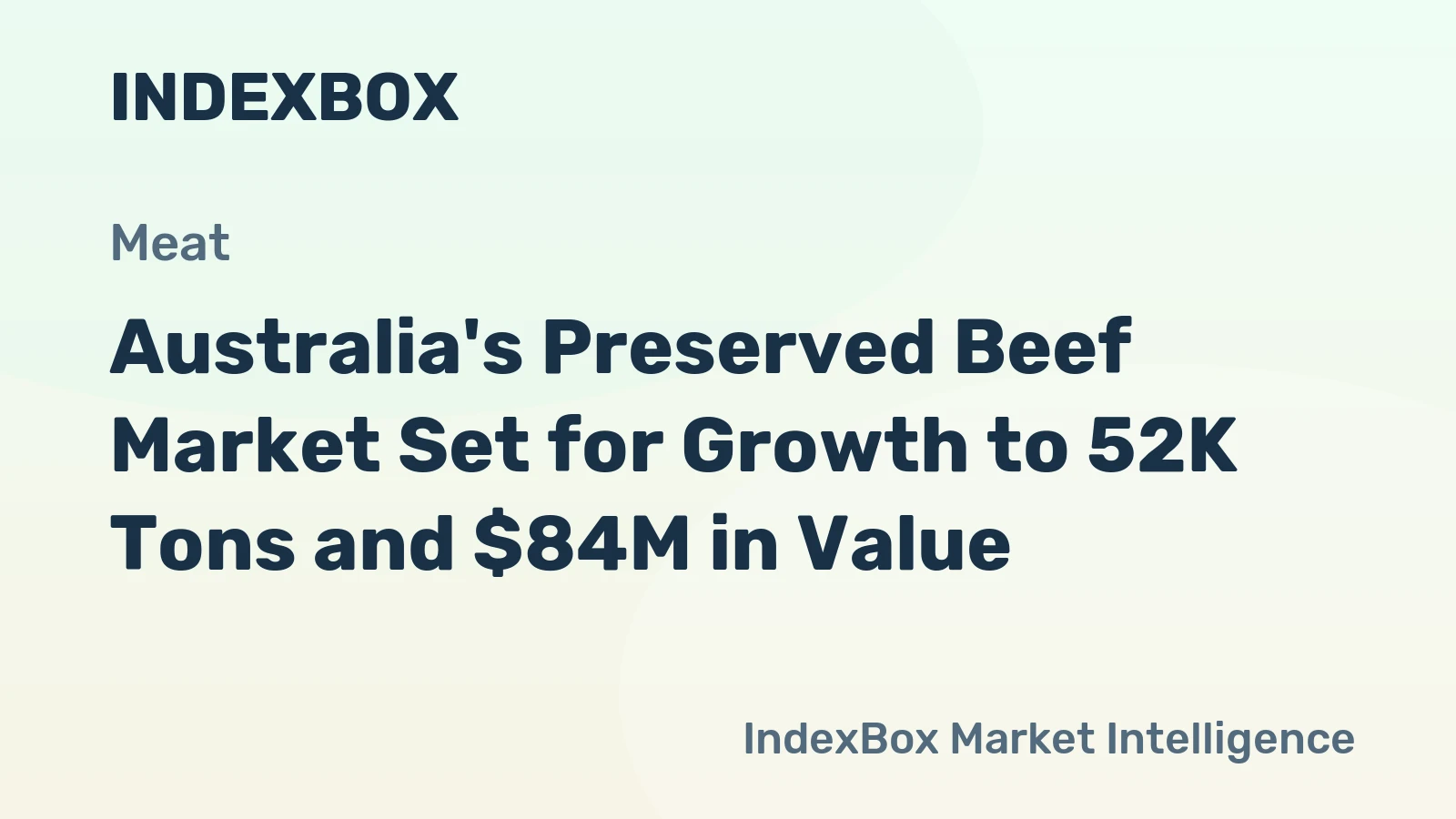 Australia's Preserved Beef Market Set for Growth to 52K Tons and $84M in Value