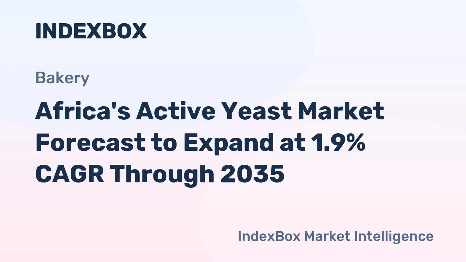 Africa's Active Yeast Market Forecast to Expand at 1.9% CAGR Through 2035