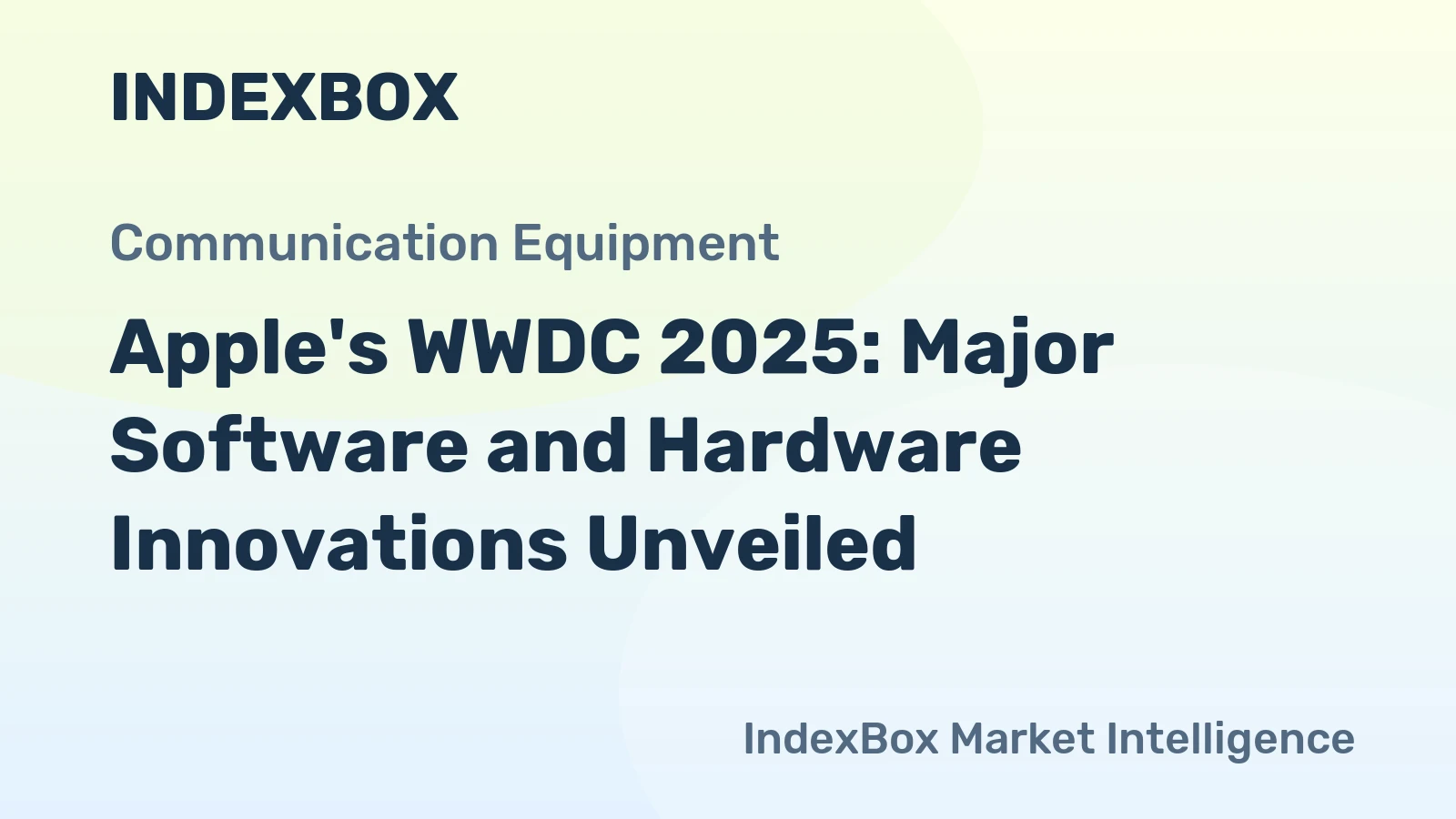 Apple's WWDC 2025: Major Software and Hardware Innovations Unveiled