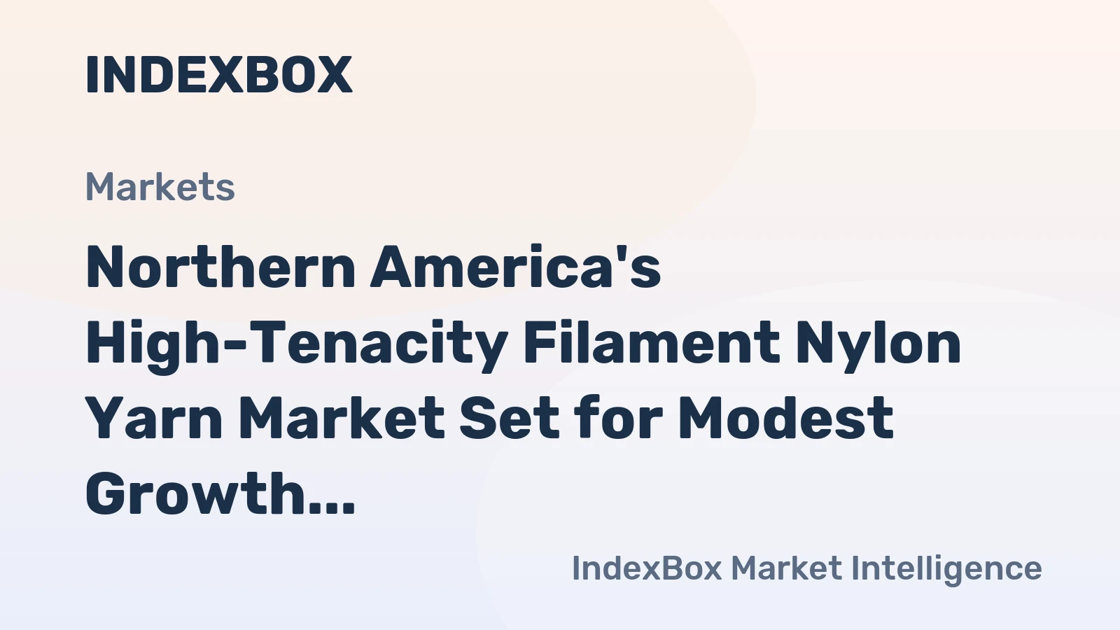 Northern America's High-Tenacity Filament Nylon Yarn Market Set for Modest Growth with 0.3% CAGR
