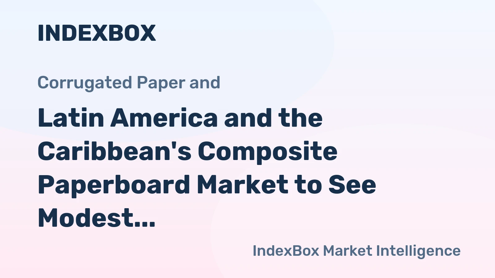 Latin America and the Caribbean's Composite Paperboard Market to See Modest 0.5% CAGR Growth Through 2035