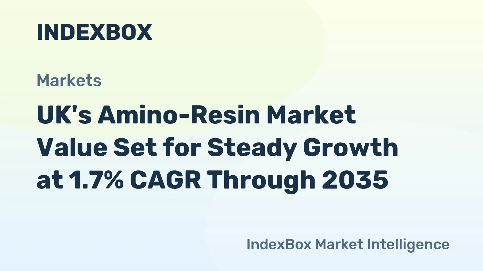 UK's Amino-Resin Market Value Set for Steady Growth at 1.7% CAGR Through 2035