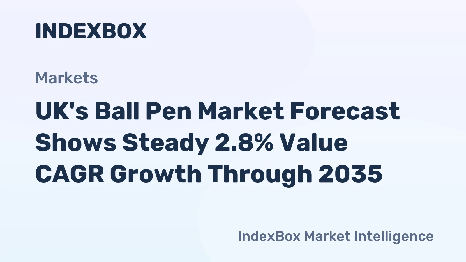 UK's Ball Pen Market Forecast Shows Steady 2.8% Value CAGR Growth Through 2035