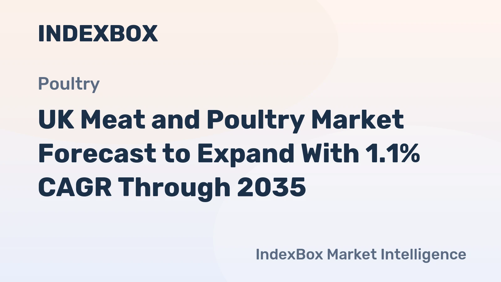 UK Meat and Poultry Market Forecast to Expand With 1.1% CAGR Through 2035