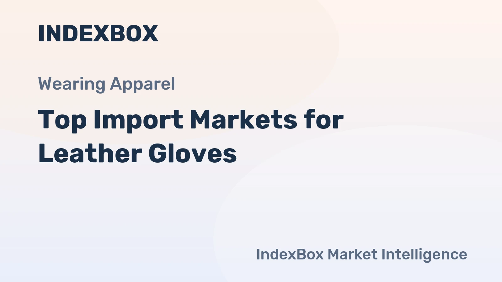 Top Import Markets for Leather Gloves