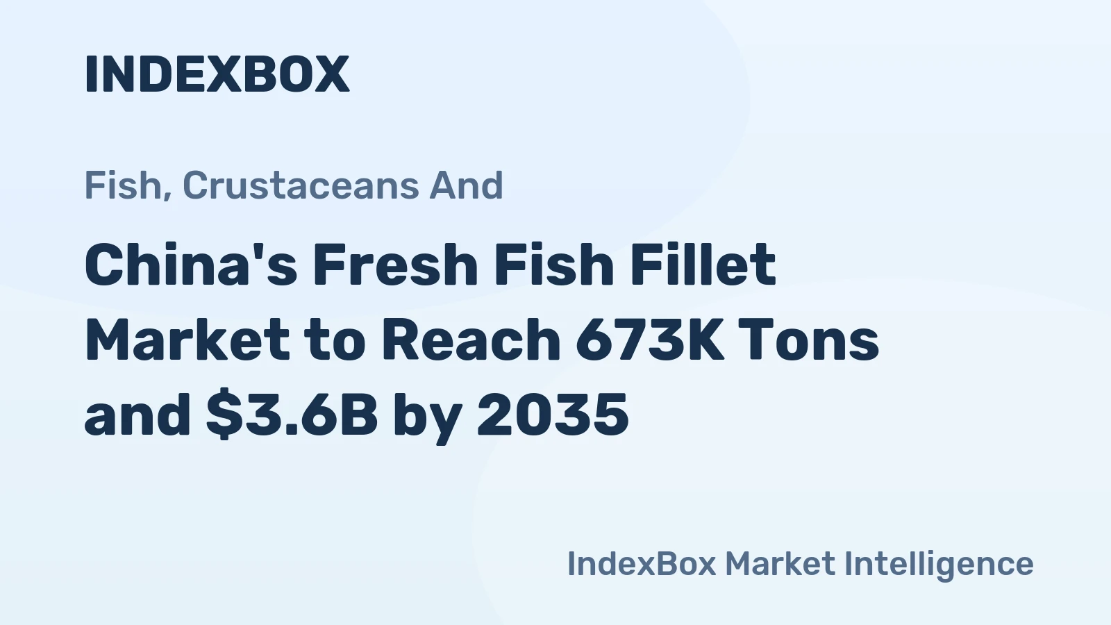 China's Fresh Fish Fillet Market to Reach 673K Tons and $3.6B by 2035