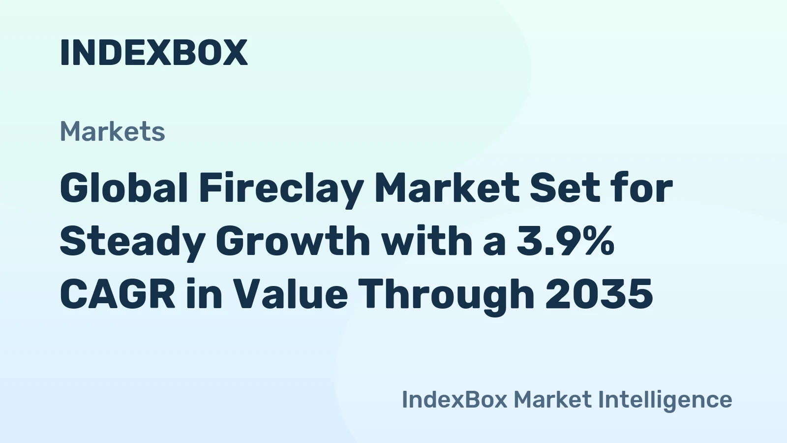 Global Fireclay Market Set for Steady Growth with a 3.9% CAGR in Value Through 2035