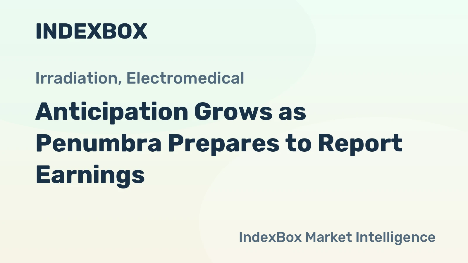 Anticipation Grows as Penumbra Prepares to Report Earnings