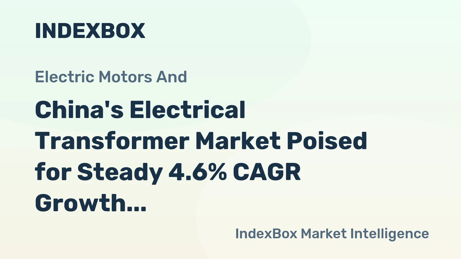 China's Electrical Transformer Market Poised for Steady 4.6% CAGR Growth Through 2035