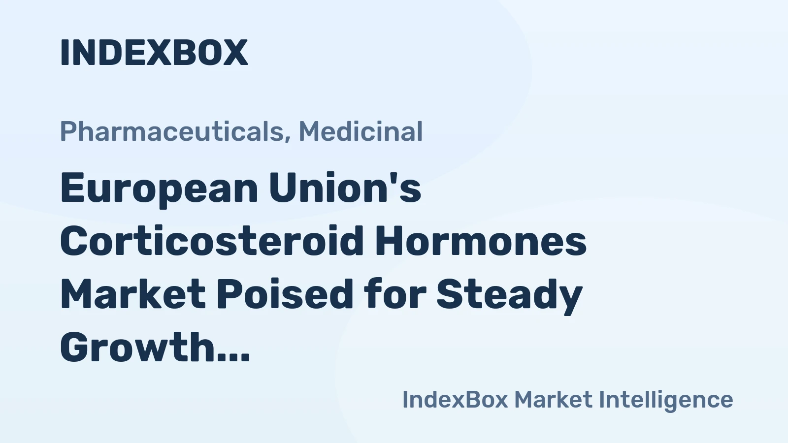 European Union's Corticosteroid Hormones Market Poised for Steady Growth With 2.3% CAGR Through 2035