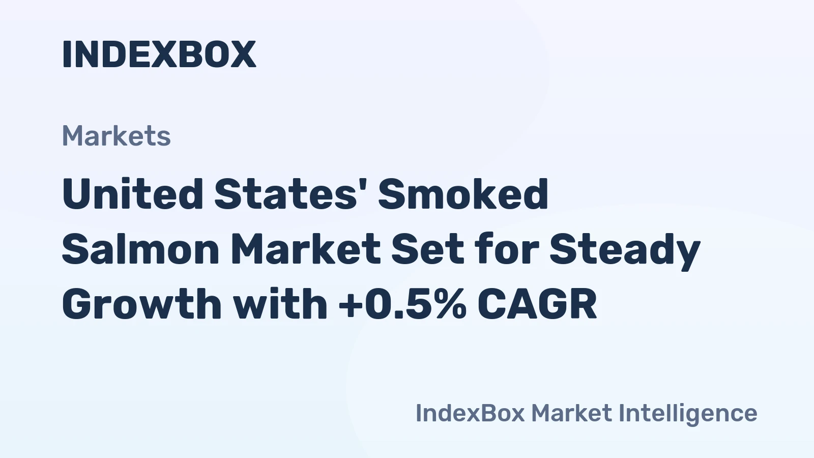 United States' Smoked Salmon Market Set for Steady Growth with +0.5% CAGR