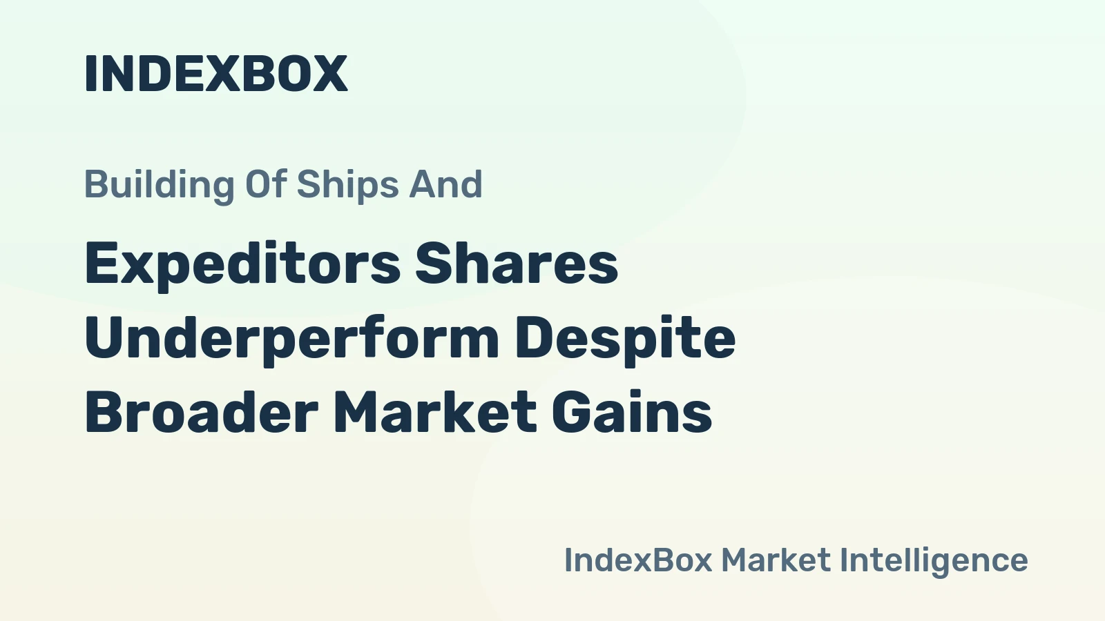 Expeditors Shares Underperform Despite Broader Market Gains