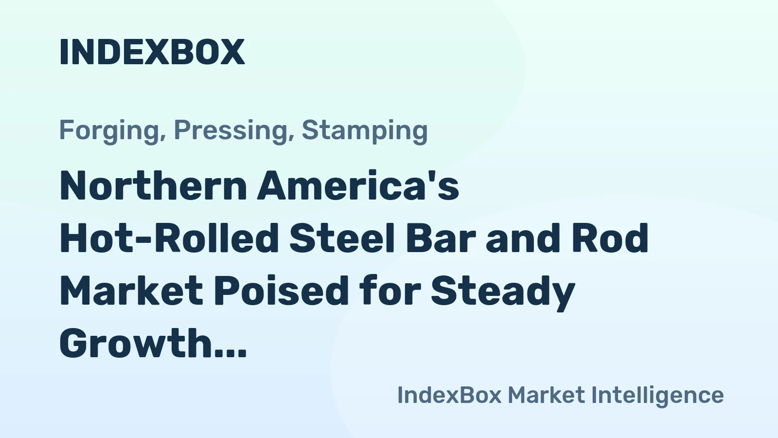 Northern America's Hot-Rolled Steel Bar and Rod Market Poised for Steady Growth With a 25% Volume CAGR Through 2035