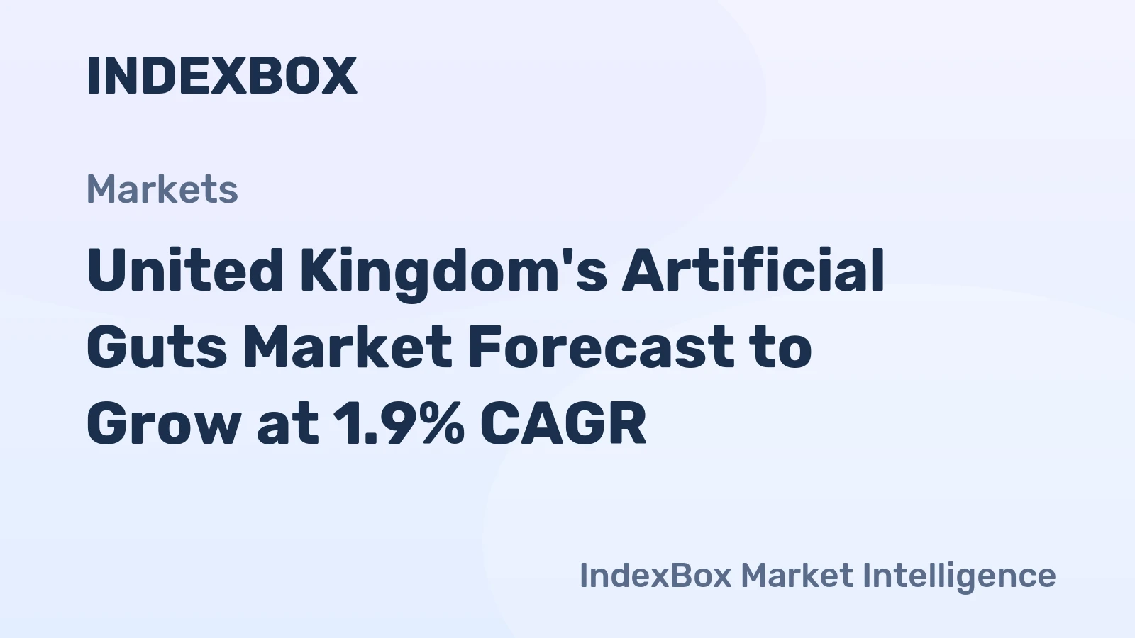 United Kingdom's Artificial Guts Market Forecast to Grow at 1.9% CAGR