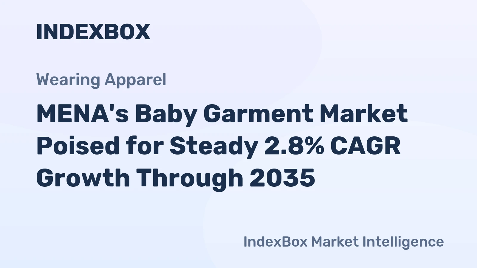 MENA's Baby Garment Market Poised for Steady 2.8% CAGR Growth Through 2035