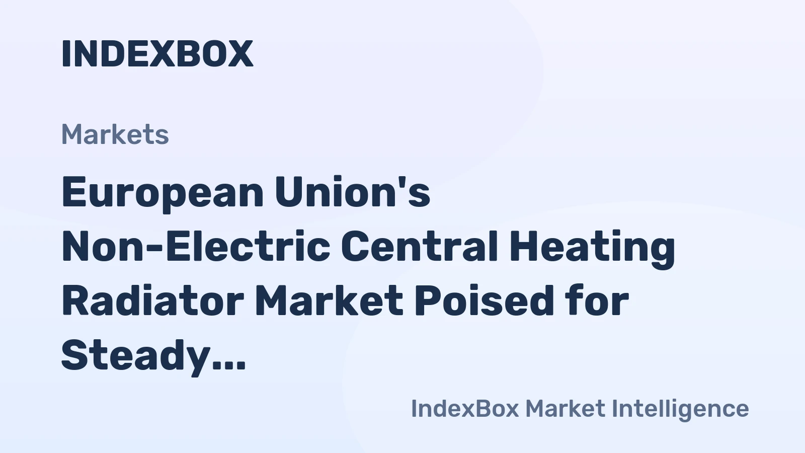European Union's Non-Electric Central Heating Radiator Market Poised for Steady Growth with 2.2% CAGR Through 2035