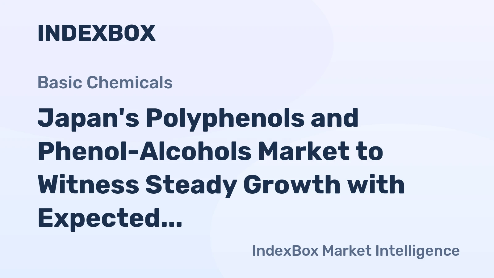 Japan's Polyphenols and Phenol-Alcohols Market to Witness Steady Growth with Expected 0.7% CAGR from 2024 to 2035