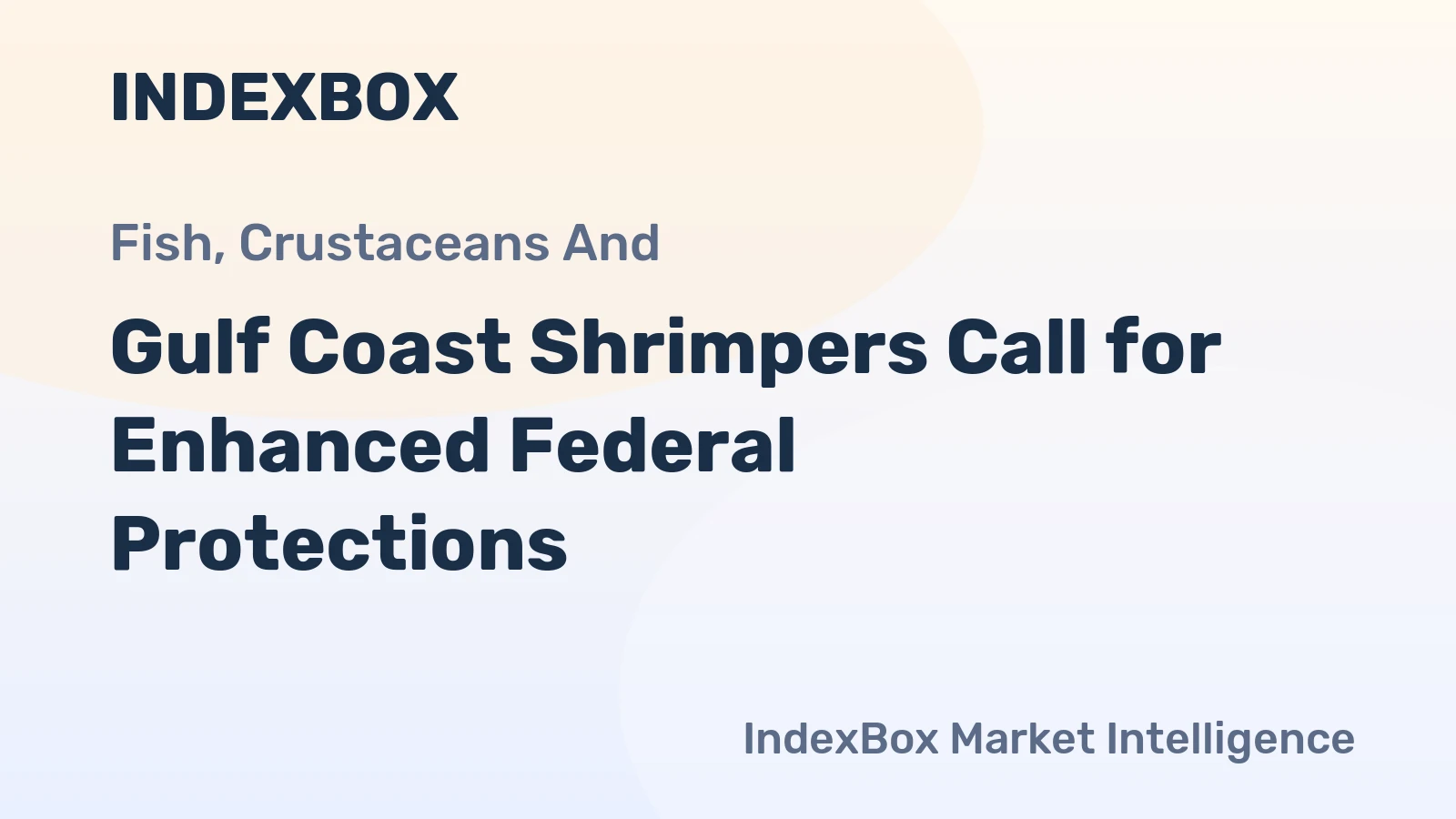 Gulf Coast Shrimpers Call for Enhanced Federal Protections