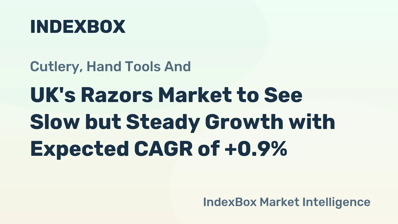 UK's Razors Market to See Slow but Steady Growth with Expected CAGR of +0.9%