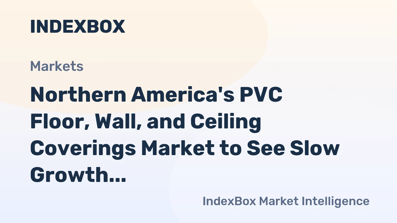 Northern America's PVC Floor, Wall, and Ceiling Coverings Market to See Slow Growth with +0.1% CAGR by 2035