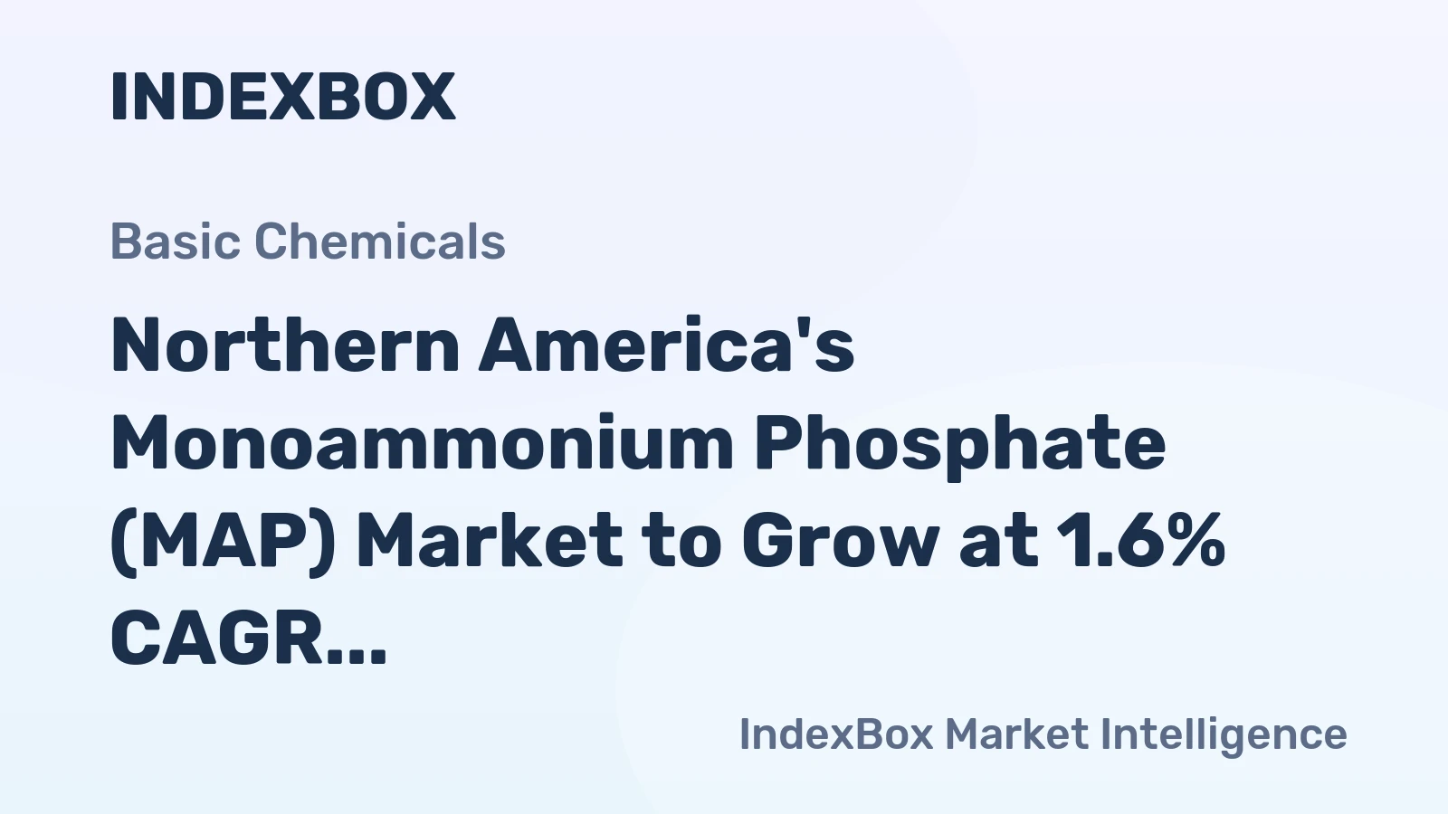 Northern America's Monoammonium Phosphate (MAP) Market to Grow at 1.6% CAGR, Reaching 6.1M Tons by 2035
