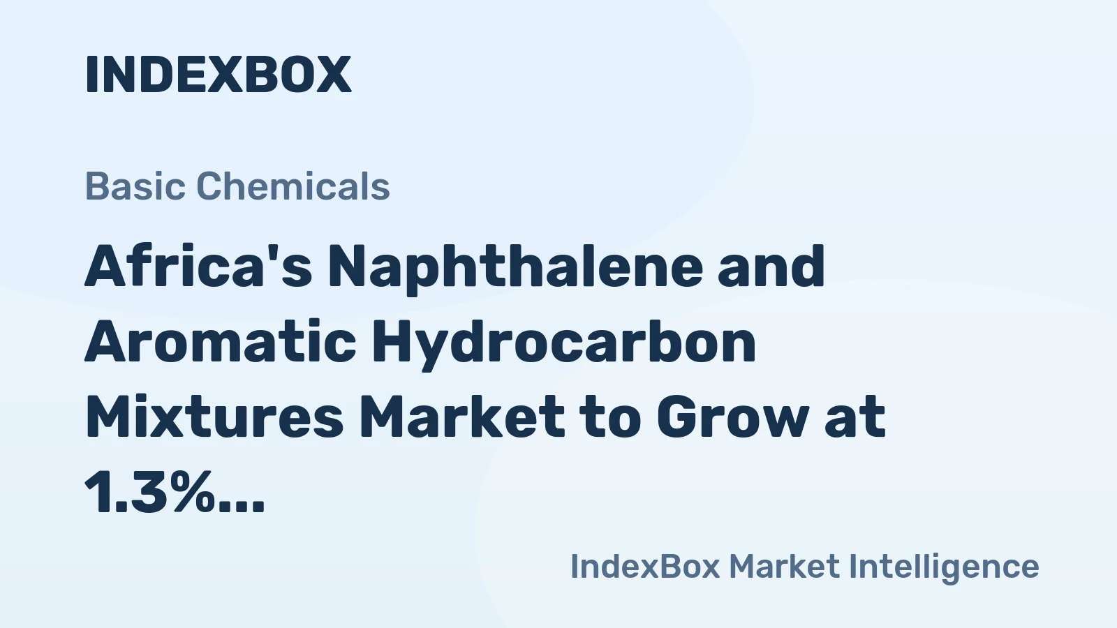 Africa's Naphthalene and Aromatic Hydrocarbon Mixtures Market to Grow at 1.3% CAGR, Reaching 9M Tons by 2035