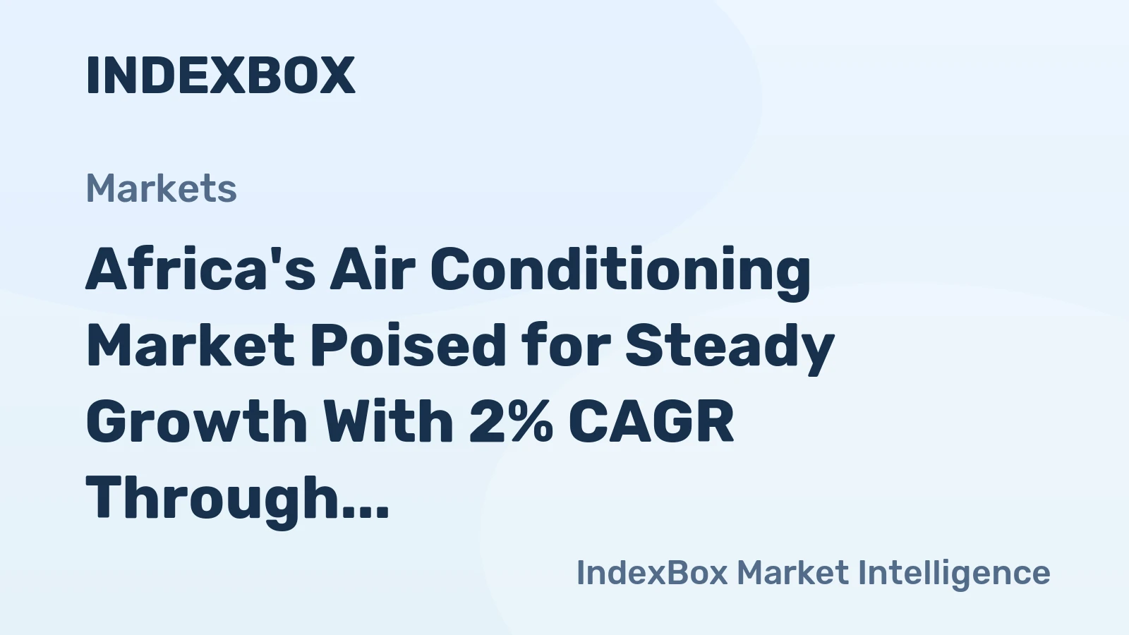 Africa's Air Conditioning Market Poised for Steady Growth With 2% CAGR Through 2035