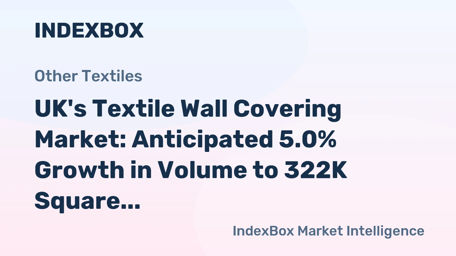 UK's Textile Wall Covering Market: Anticipated 5.0% Growth in Volume to 322K Square Meters and 2.9% Growth in Value to $14M by 2035