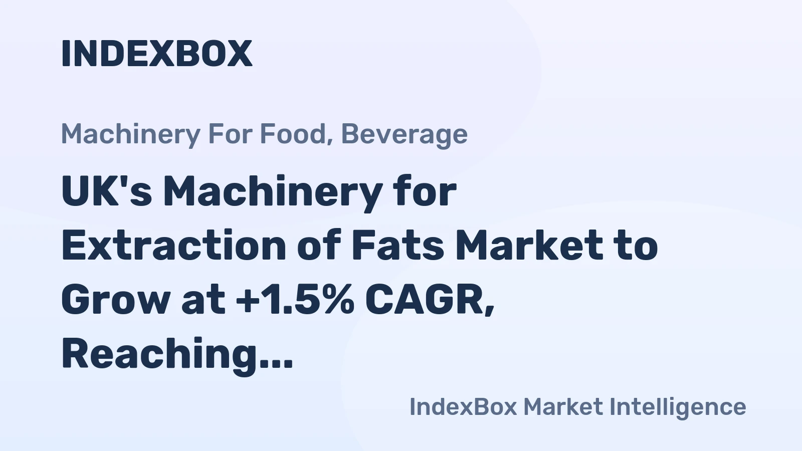 UK's Machinery for Extraction of Fats Market to Grow at +1.5% CAGR, Reaching 9.3K Units by 2035