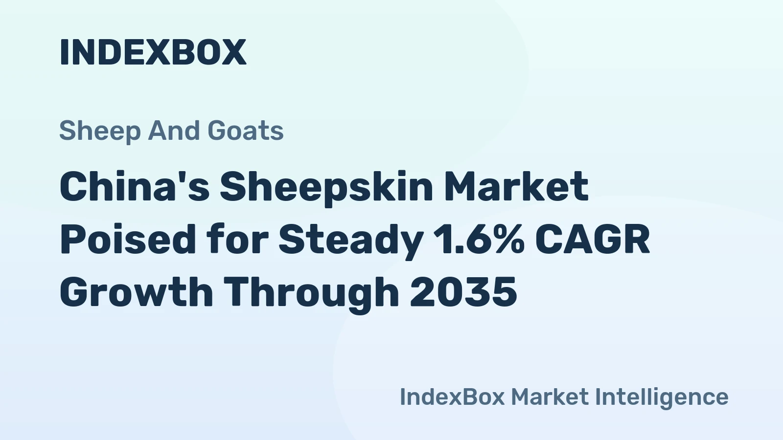 China's Sheepskin Market Poised for Steady 1.6% CAGR Growth Through 2035