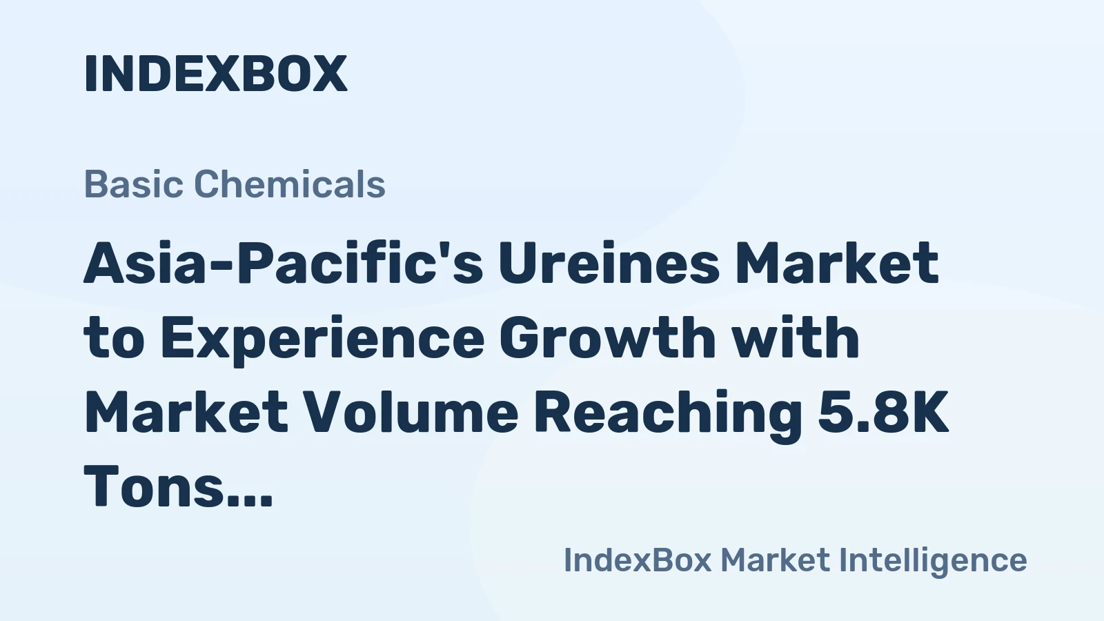Asia-Pacific's Ureines Market to Experience Growth with Market Volume Reaching 5.8K Tons and Market Value Surpassing $77M by 2035