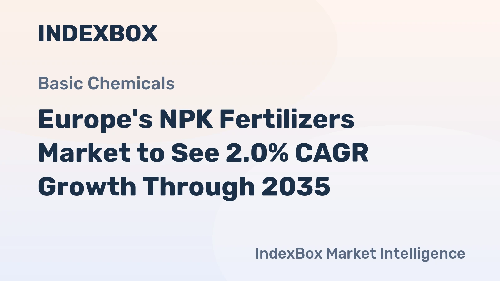 Europe's NPK Fertilizers Market to See 2.0% CAGR Growth Through 2035