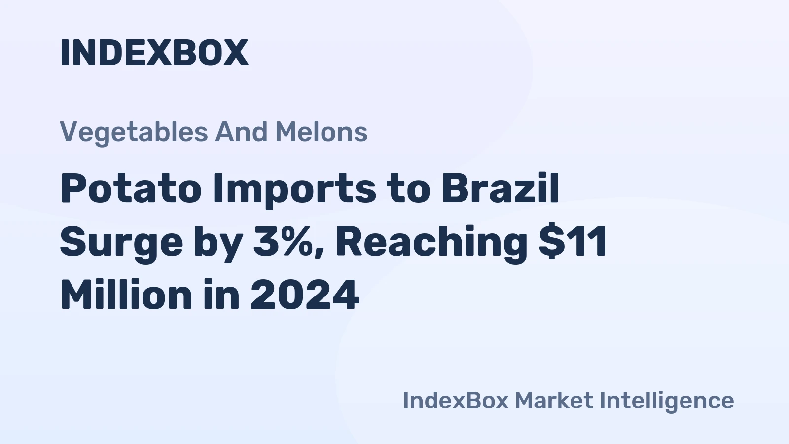 Potato Imports to Brazil Surge by 3%, Reaching $11 Million in 2024