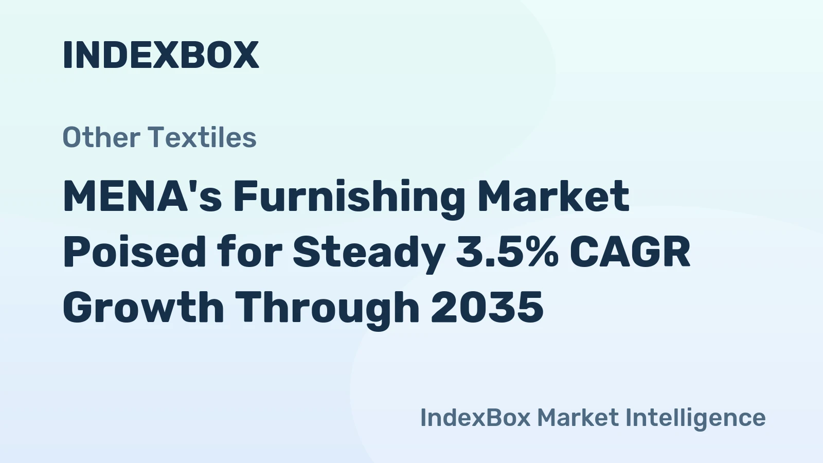 MENA's Furnishing Market Poised for Steady 3.5% CAGR Growth Through 2035