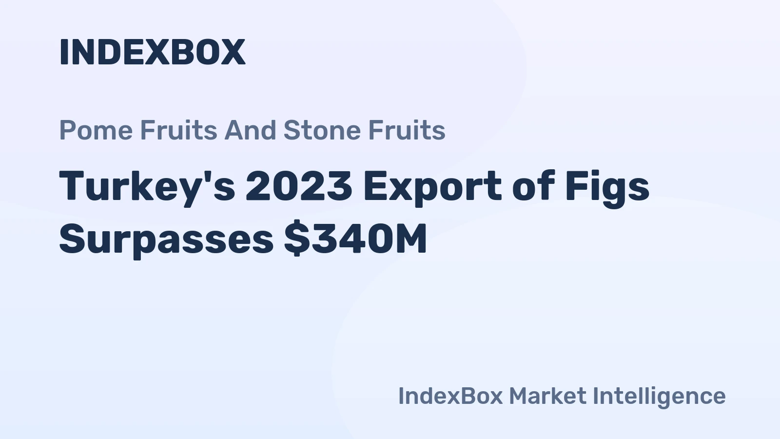 Turkey's 2023 Export of Figs Surpasses $340M