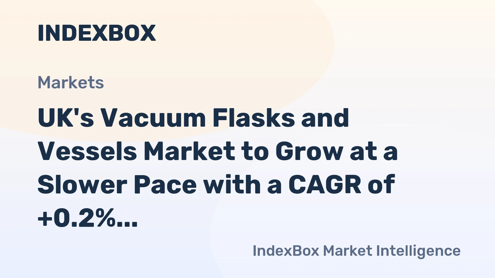 UK's Vacuum Flasks and Vessels Market to Grow at a Slower Pace with a CAGR of +0.2% from 2024-2035, Reaching 10M Units