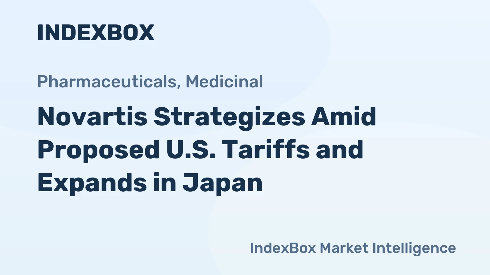 Novartis Strategizes Amid Proposed U.S. Tariffs and Expands in Japan