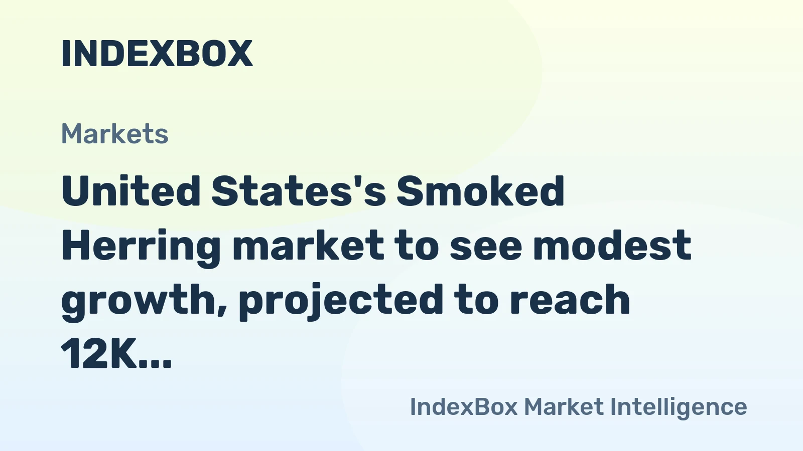 United States's Smoked Herring market to see modest growth, projected to reach 12K tons by 2035 with a +0.2% CAGR.