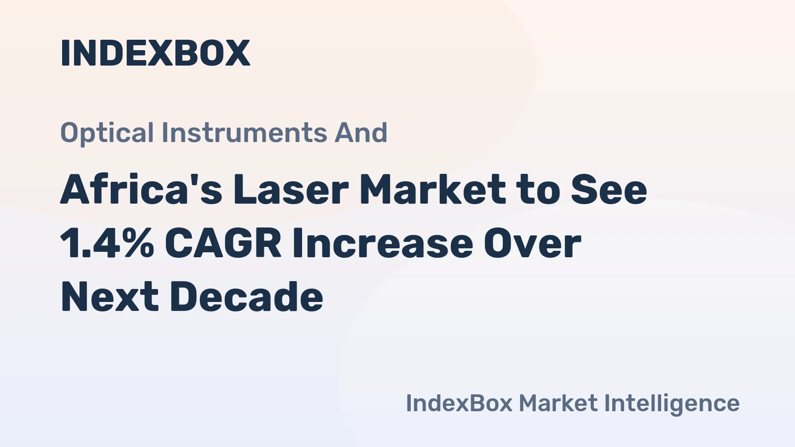 Africa's Laser Market to See 1.4% CAGR Increase Over Next Decade