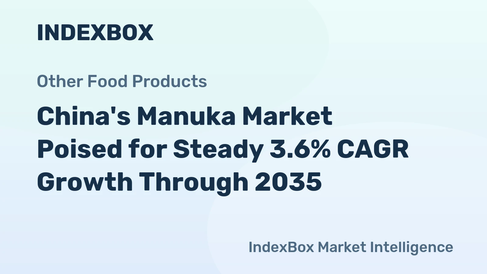 China's Manuka Market Poised for Steady 3.6% CAGR Growth Through 2035