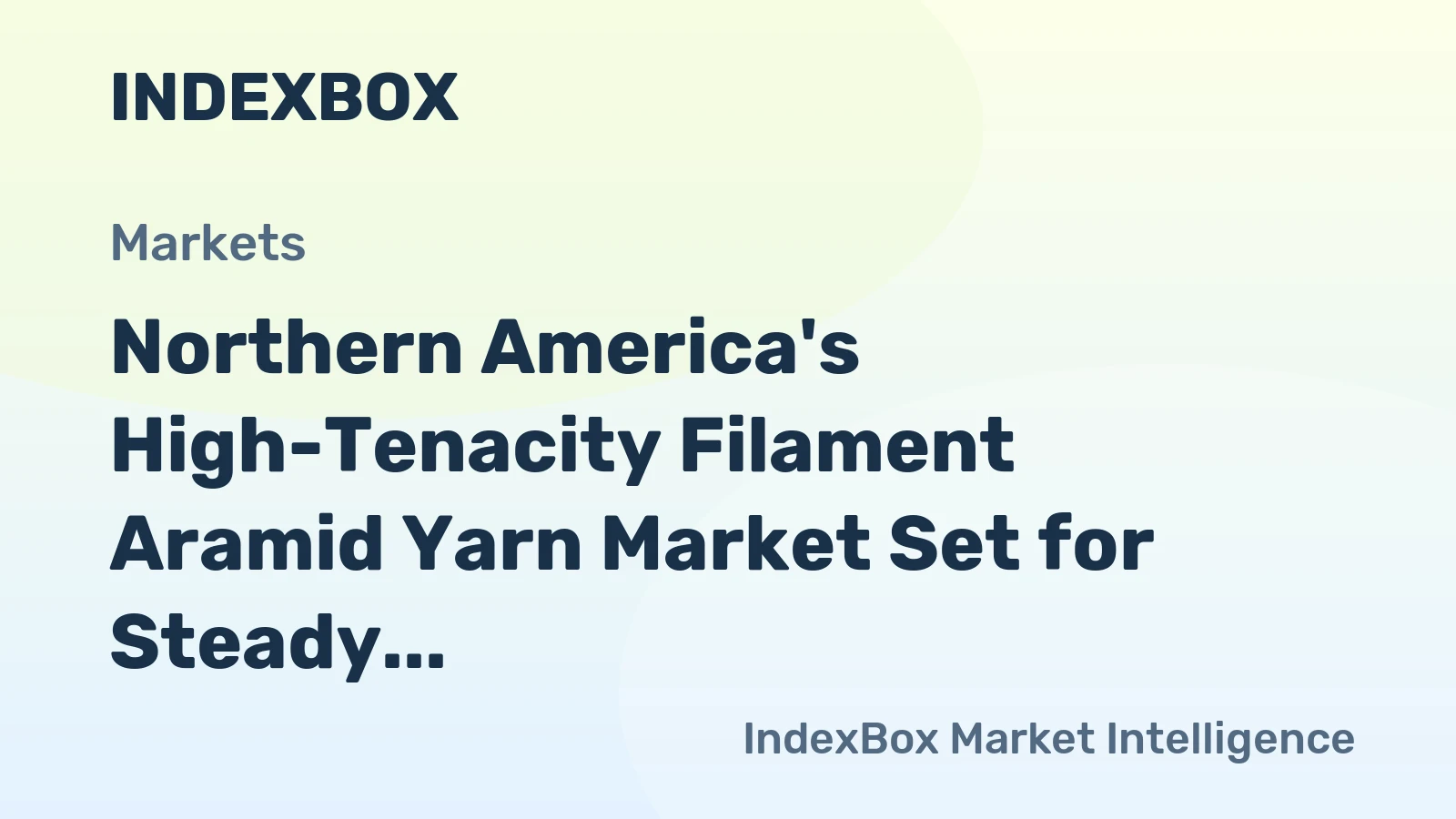 Northern America's High-Tenacity Filament Aramid Yarn Market Set for Steady Growth with 3.5% CAGR