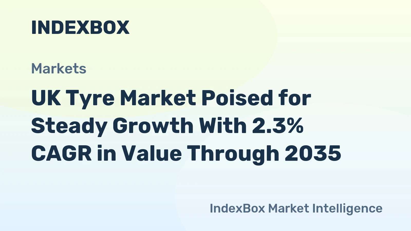 UK Tyre Market Poised for Steady Growth With 2.3% CAGR in Value Through 2035