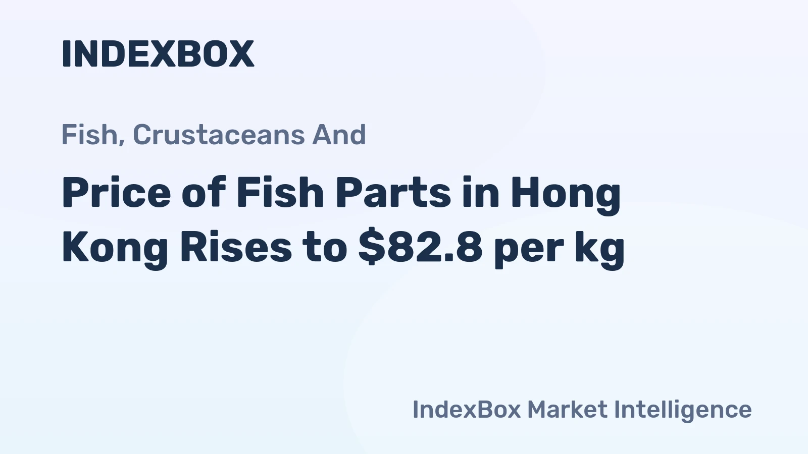 Price of Fish Parts in Hong Kong Rises to $82.8 per kg