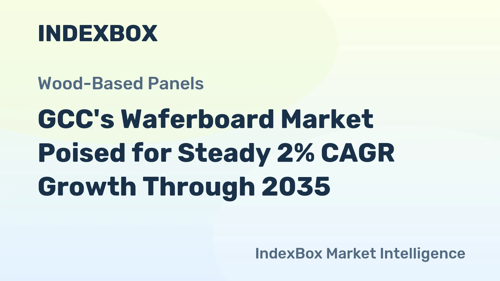 GCC's Waferboard Market Poised for Steady 2% CAGR Growth Through 2035