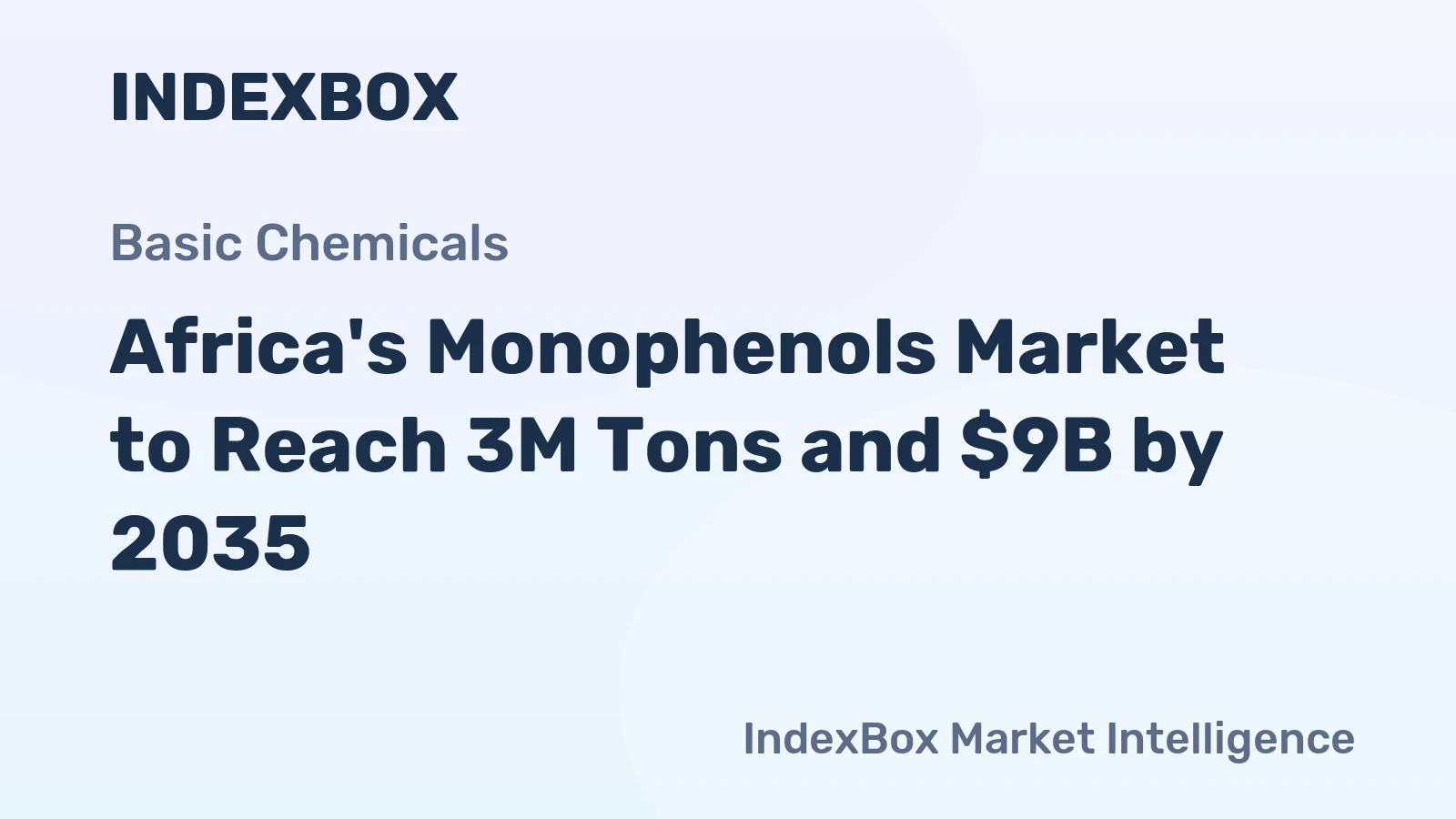 Africa's Monophenols Market to Reach 3M Tons and $9B by 2035