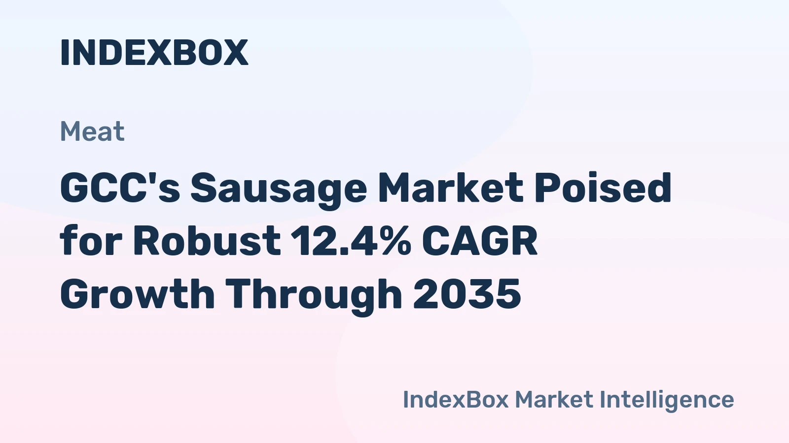 GCC's Sausage Market Poised for Robust 12.4% CAGR Growth Through 2035